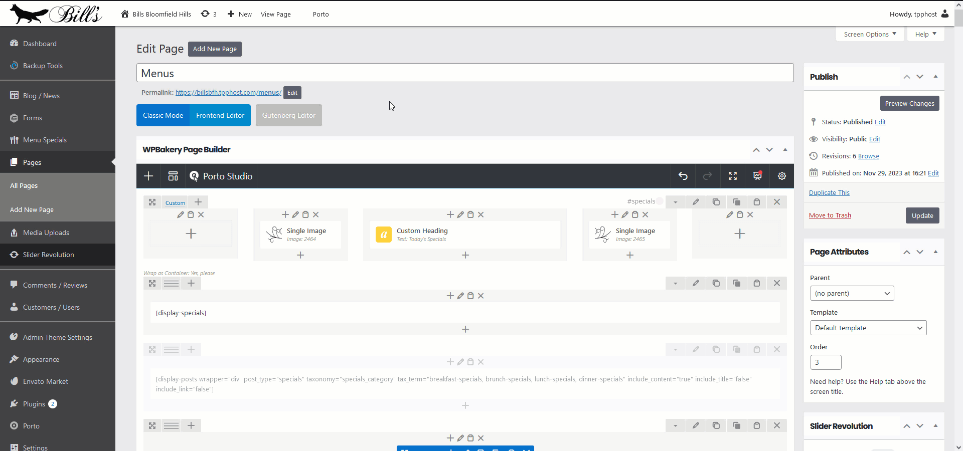ADMIN TUTORIALS MENU PAGE – Roberts Restaurant Group